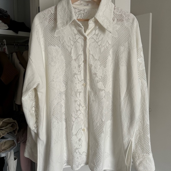 fray I.D | Tops | Fray Id White Shirt | Poshmark